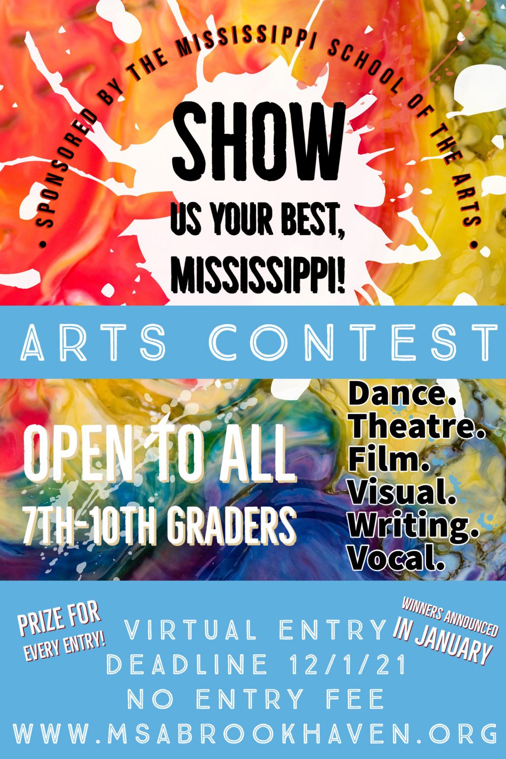 Mississippi School of the Arts | a public residential high school.